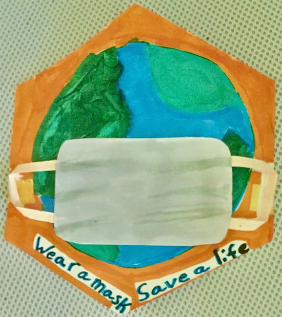 Wear a Mask – Save a Life – Hexagon Project